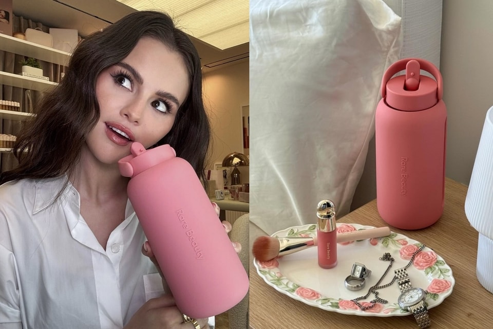 Rare Beauty X Bink 推出聯名水壺，隨行杯戰場要打開了！ - POPBEE
