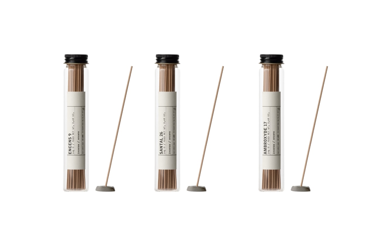 Le Labo 線香：全新香調線香系列搭配手工水泥底座，售價、規格與亮點一次看 - POPBEE