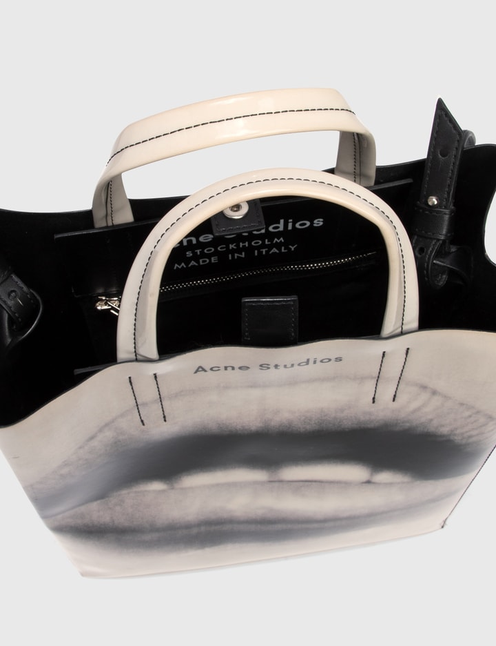 Acne Studios - Acne Studios Baker Lips Print Tote Bag | HBX