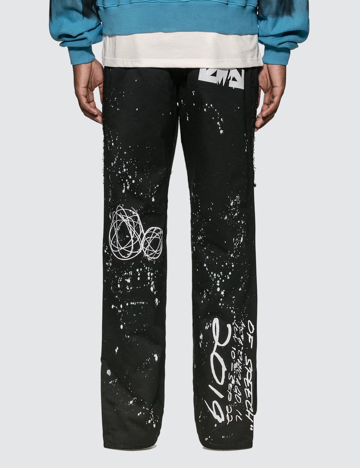 Off-White™ - Futura Alien Carpenter Pants | HBX - Globally Curated ...