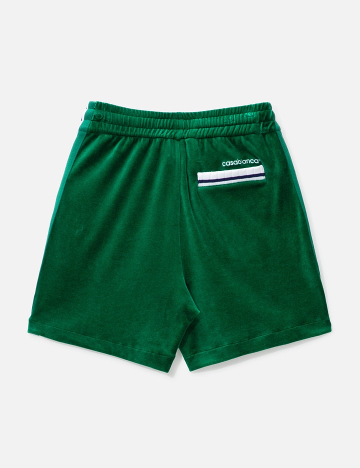 Casablanca - Velour Laurel Shorts | HBX