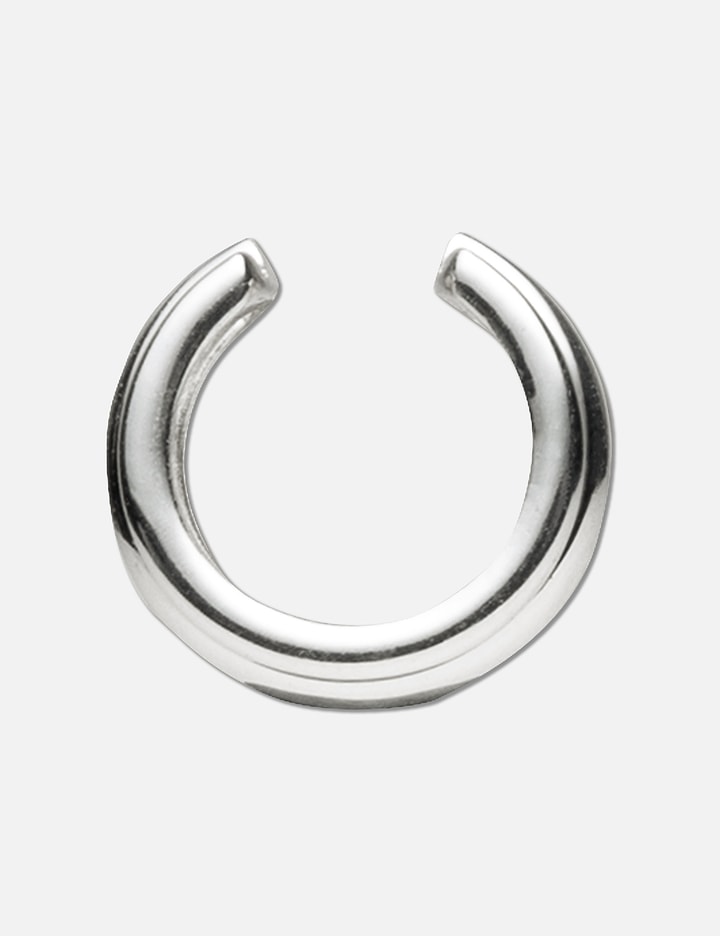 COLDFRAME - Flat Pottery Vessel Ear Cuff | HBX