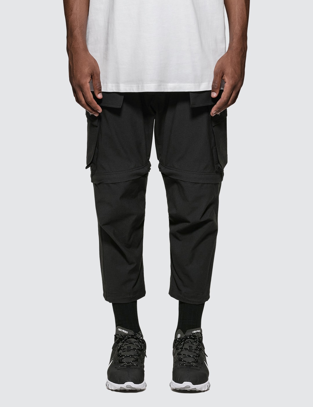Guerrilla-group - Two-way Cargo Pants in Black | HBX - Globally Curated ...