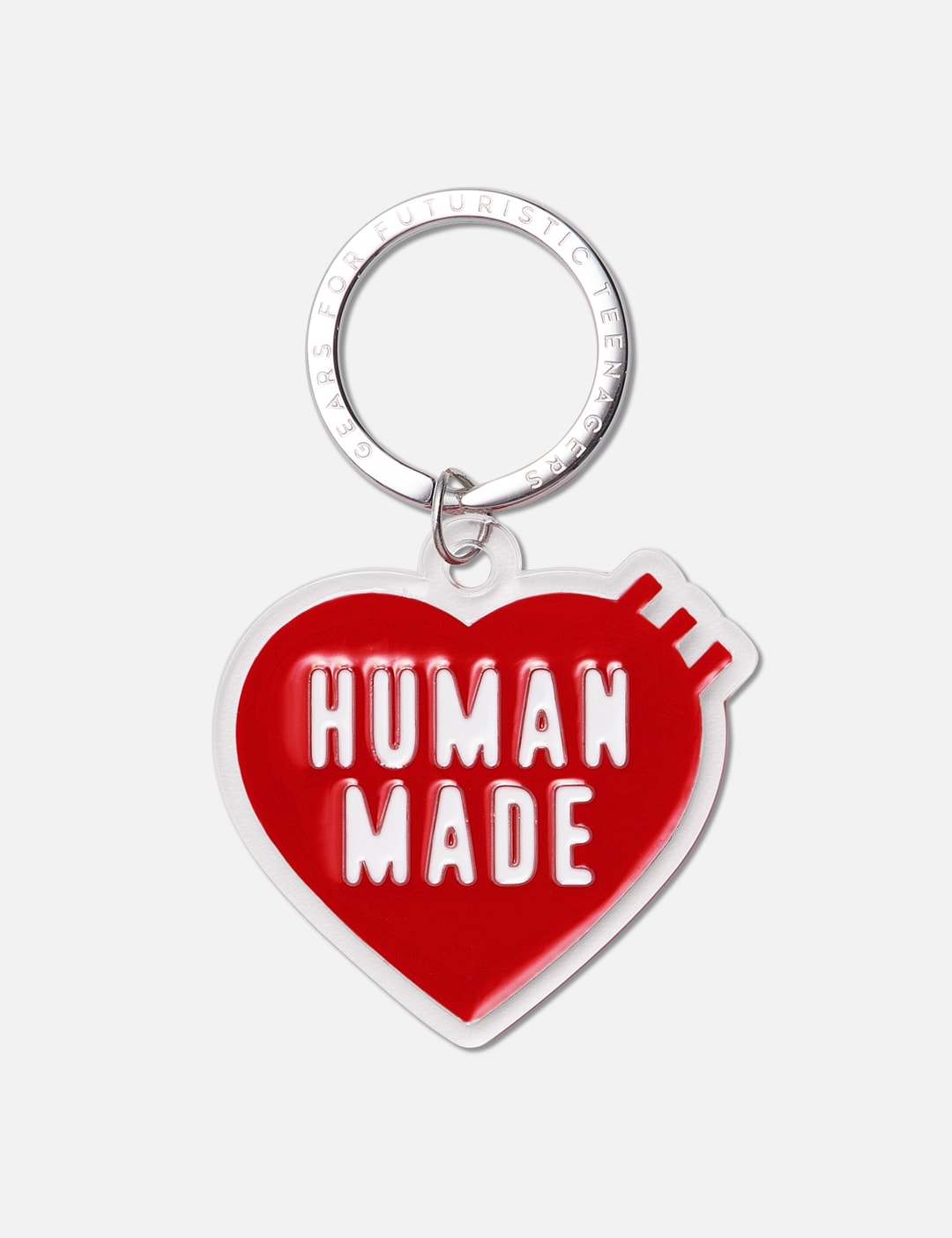 Human Made - HEART KEYRING | HBX - Globally Curated Fashion and ...
