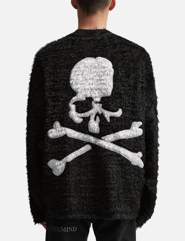 Mastermind World - Oversized Shaggy Crewneck Sweater | HBX - Globally ...