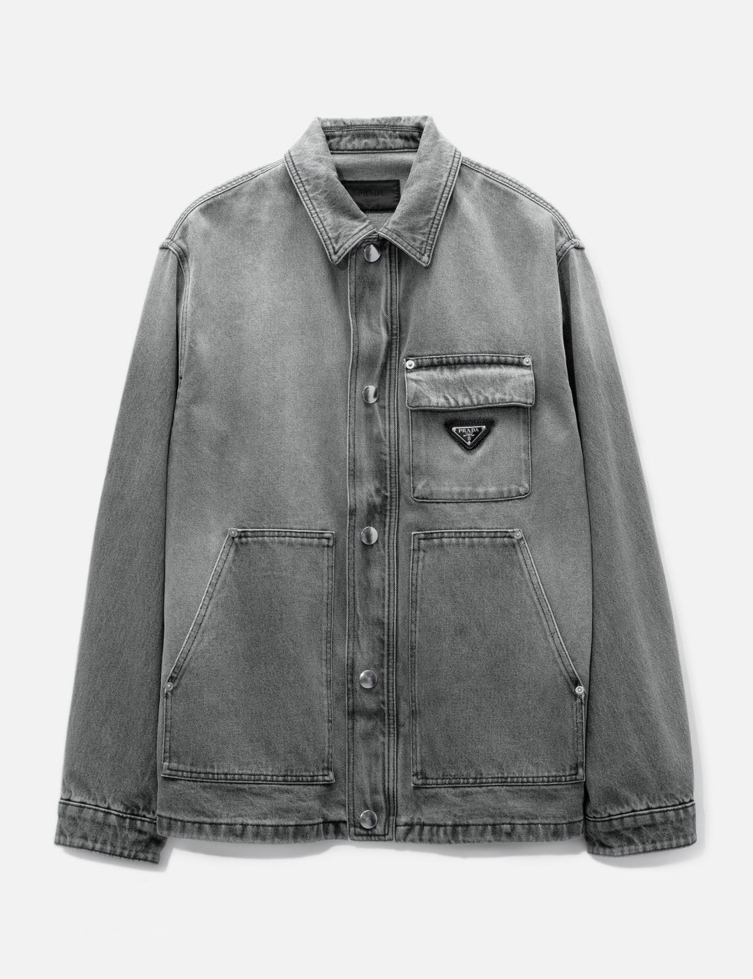 Prada - Denim Zip-Up Jacket | HBX - HYPEBEAST 為您搜羅全球潮流時尚品牌