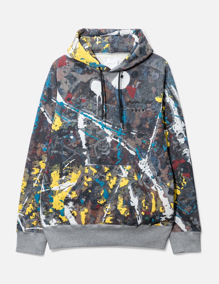 Sacai - SACAI X JACKSON POLLOCK STUDIO DRIP PAINTED HOODIE | HBX ...