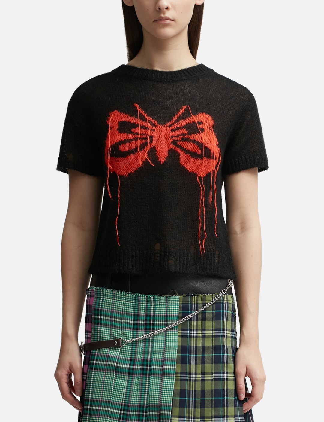 Acne Studios - Krenda Butterfly Knit Top | HBX - HYPEBEAST 為您搜羅全球潮流時尚品牌