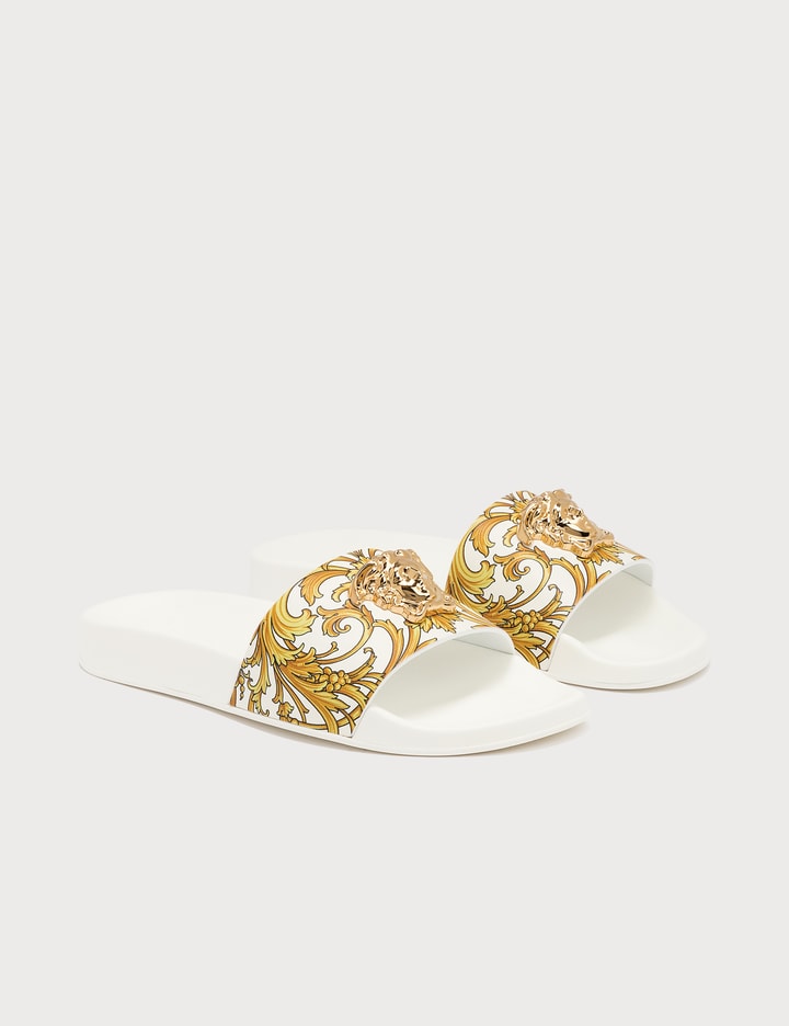 Versace - Medusa Head Slides | HBX - Globally Curated Fashion and ...