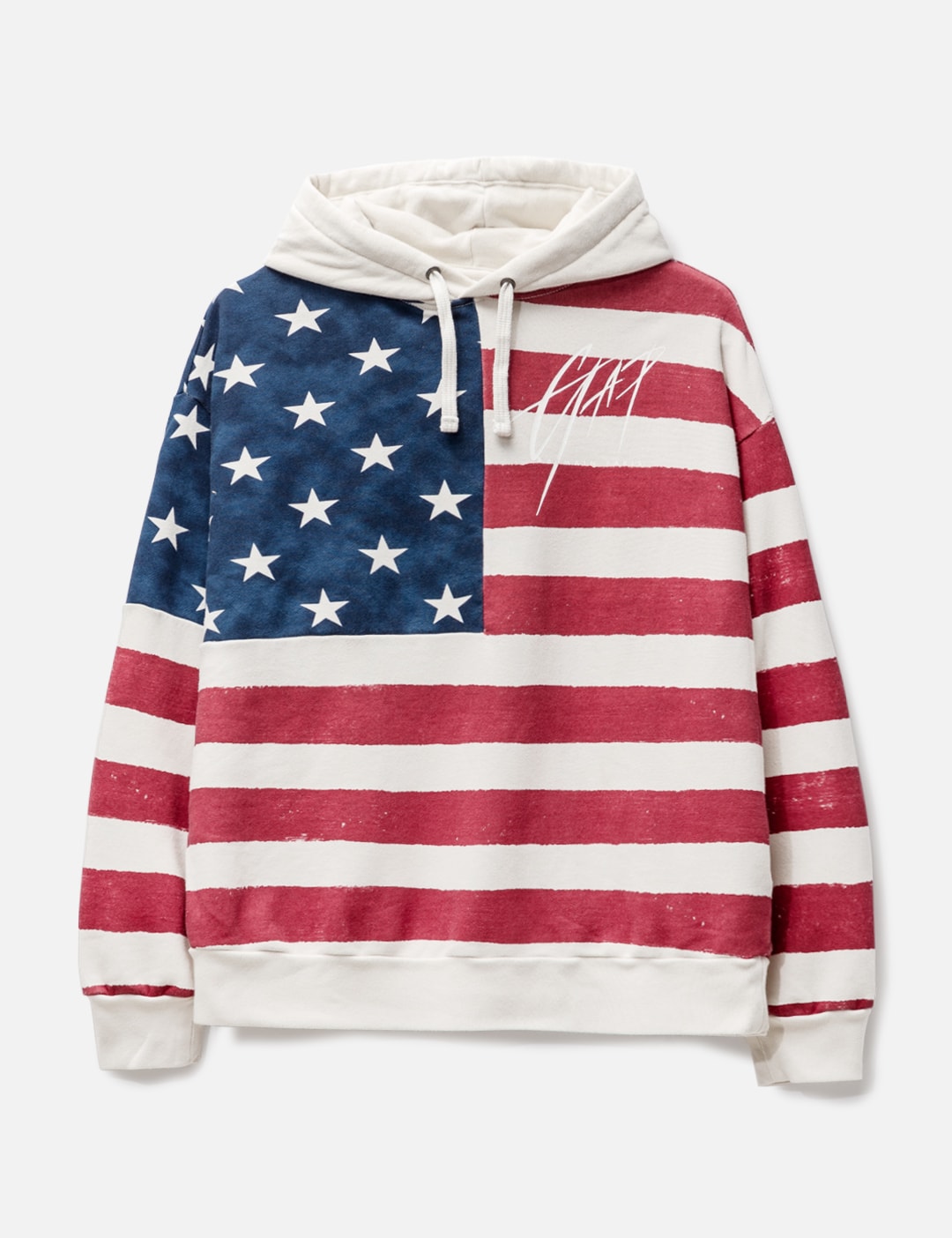 GAP - GAP X BALMAIN USA FLAG HOODIE | HBX