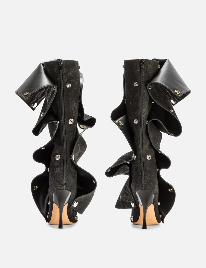 Y/PROJECT - SNAP BOOTS | HBX - Globally Curated Fashion and Lifestyle ...