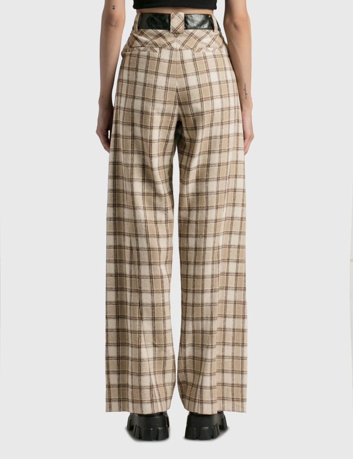 Kijun - Check Wide Pants | HBX - Globally Curated Fashion and Lifestyle ...