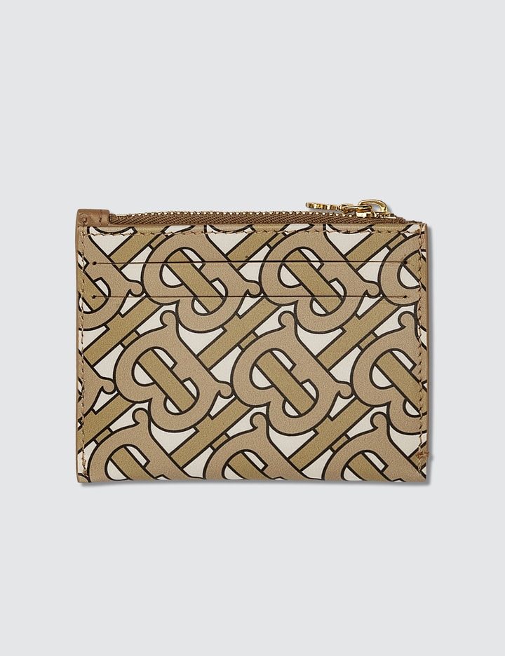 Burberry - Monogram Logo Zip Card Holder | HBX - Globally Curated ...
