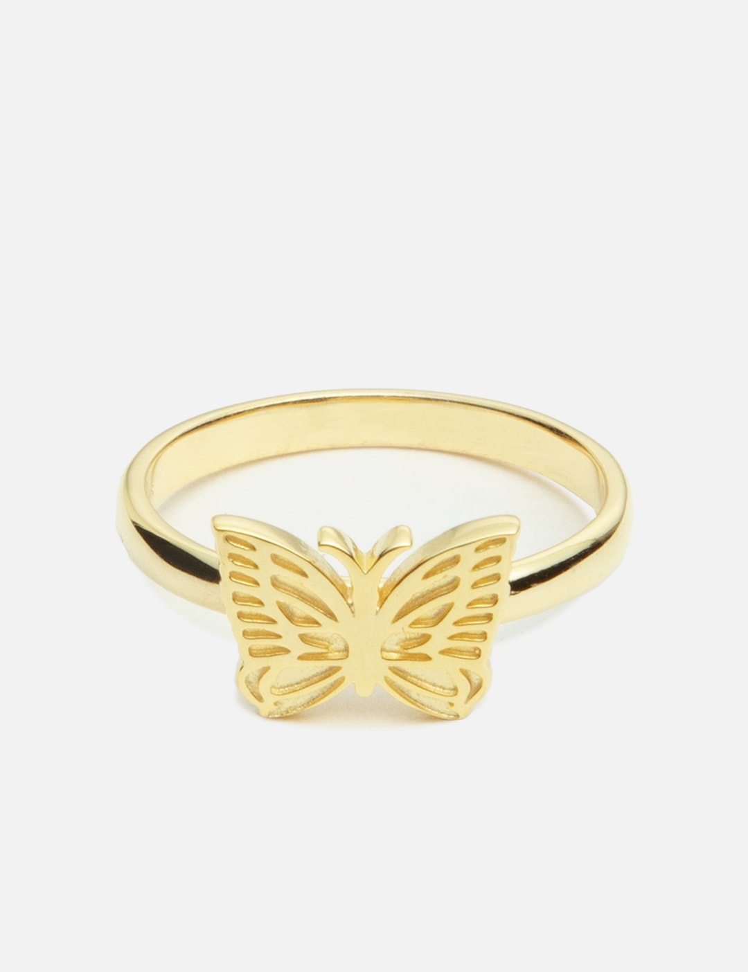 Needles - Gold Papillon Ring | HBX