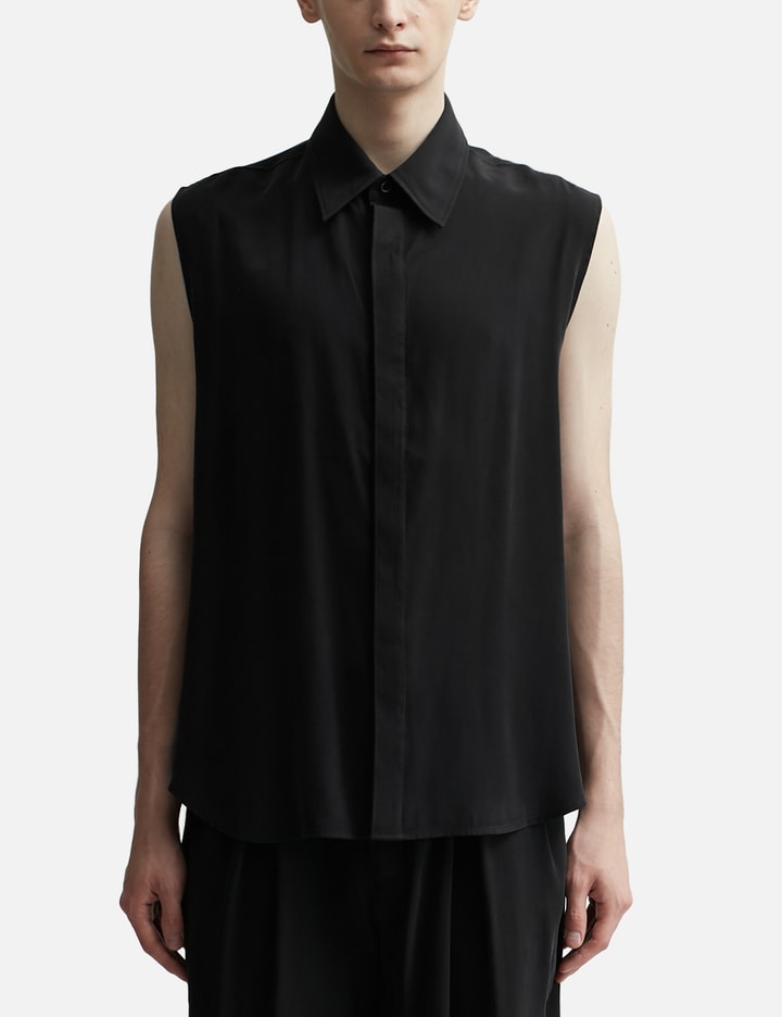 LGN Louis Gabriel Nouchi - Sleeveless Shirt With Twisted Back | HBX