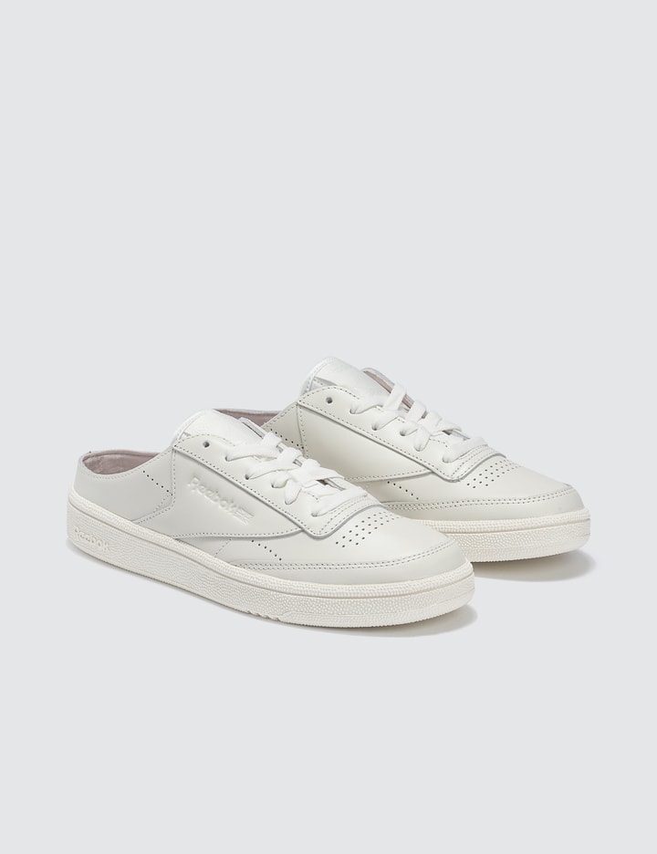 Reebok - Club C 85 Sneaker Mules | HBX - Globally Curated Fashion and ...
