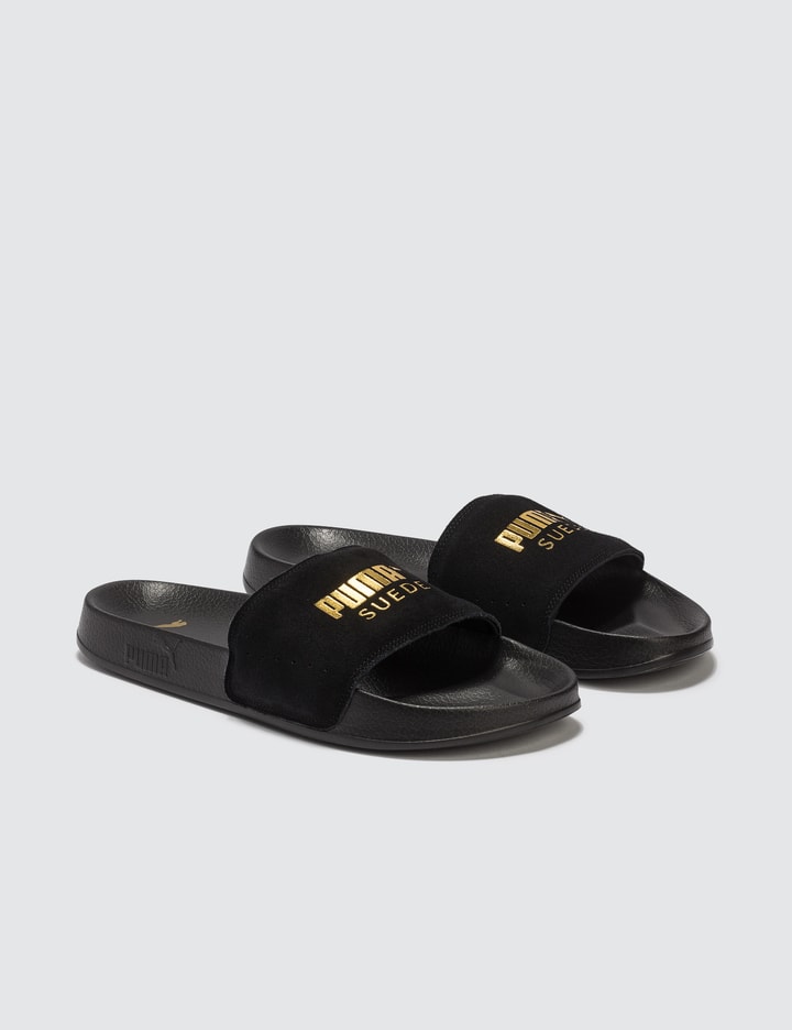 Puma - Leadcad Suede Slides | HBX - Globally Curated Fashion and ...