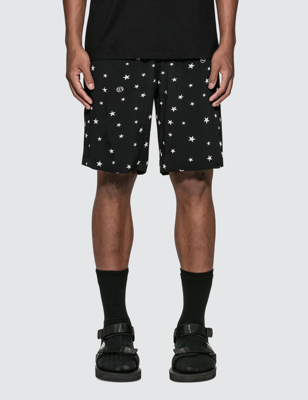 Uniform Experiment Pattern Allover Easy Shorts Hbx Globally