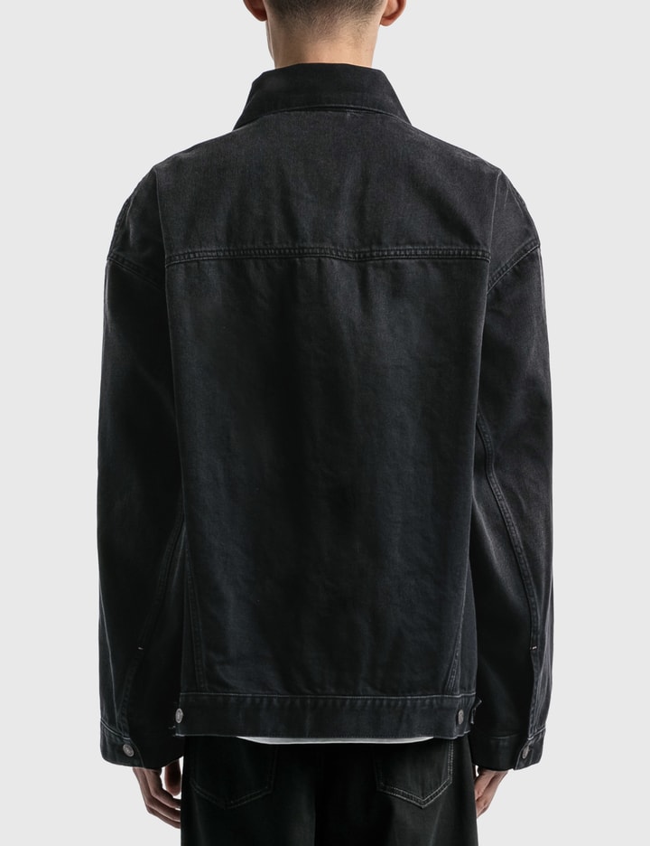 Acne Studios - Morris Washed Out Black Denim Jacket | HBX - Globally ...