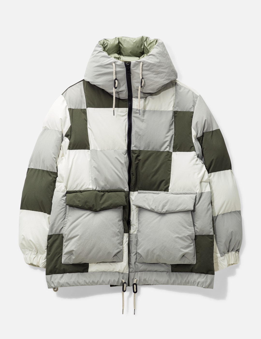 Sacai - Patchwork Padded Jacket | HBX
