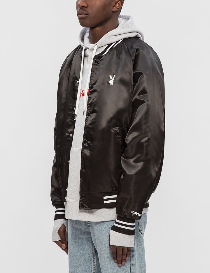 Joyrich - Joyrich x Playboy Basic Satin Jacket | HBX - Globally Curated ...