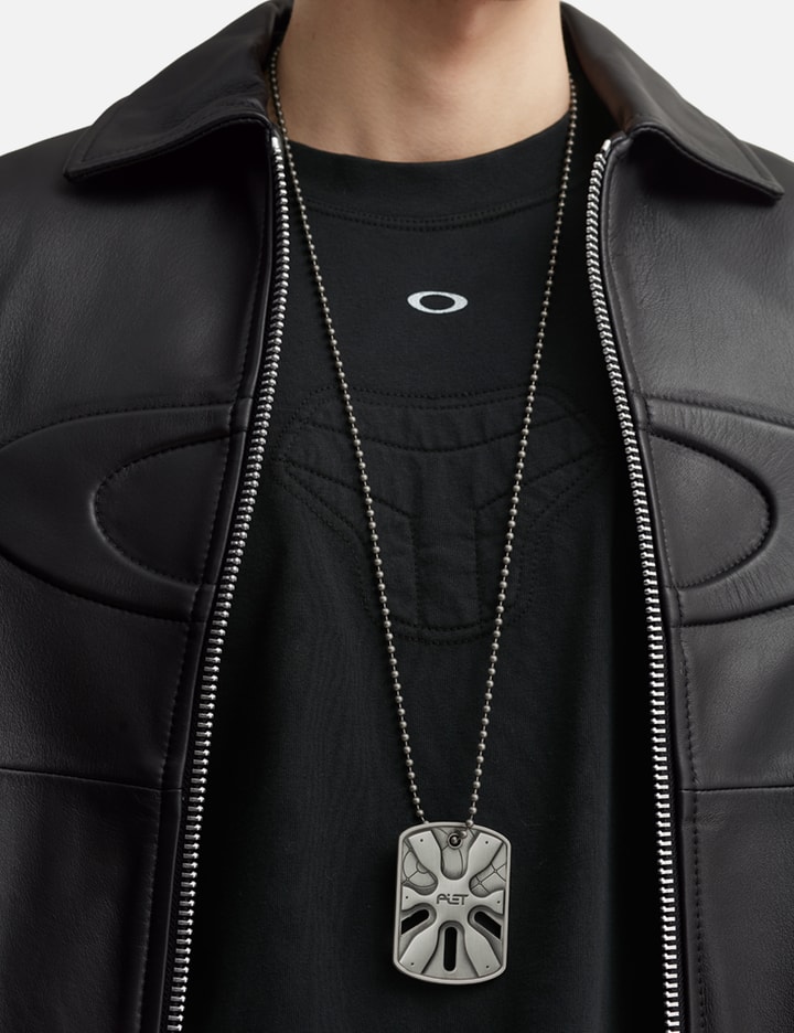 Piet Piet x Oakley Dog Tag - Antique silver stainless-steel engraved ...