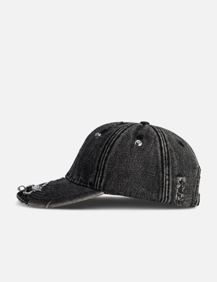 Reckless Scholars - Wod Thrashed Denim Cap | HBX