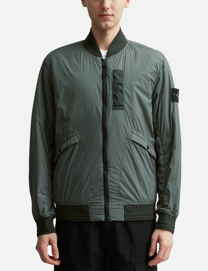 Stone Island - Skin Touch Nylon Bomber Jacket | HBX - HYPEBEAST 為您搜羅全球 ...