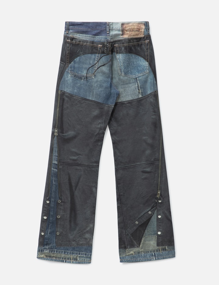 Acne Studios - Trompe Loeil Chaps Jeans | HBX