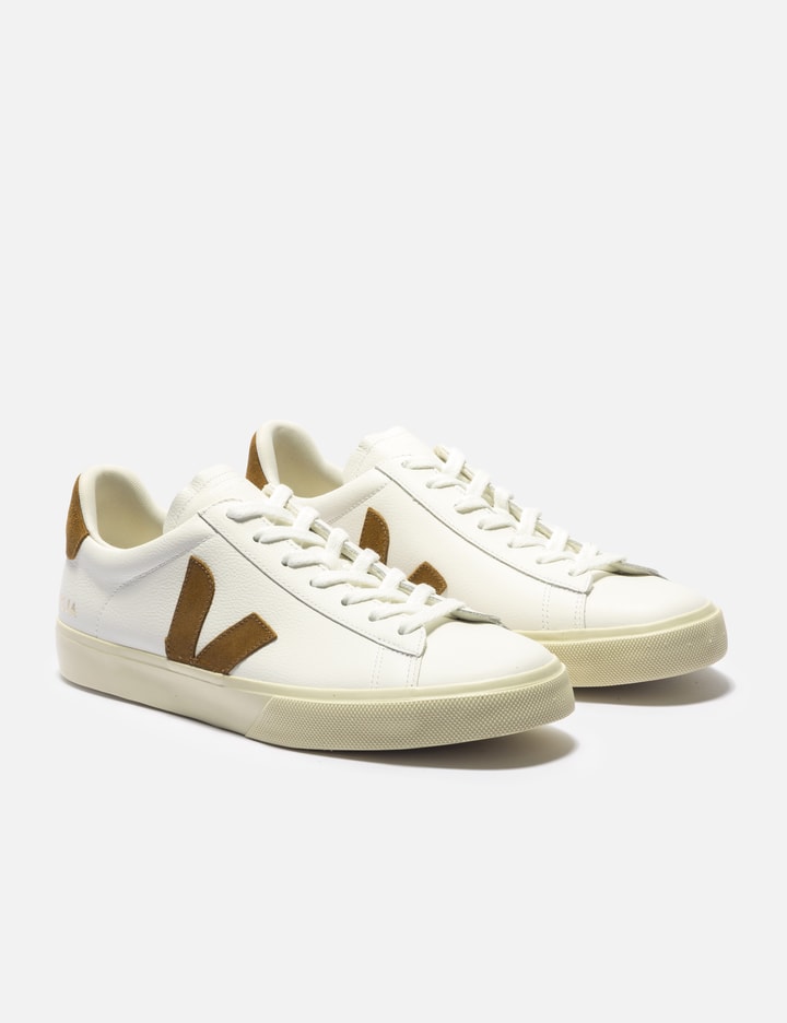 Veja Campo Leather - Low-top leather sneaker with organic materials and ...