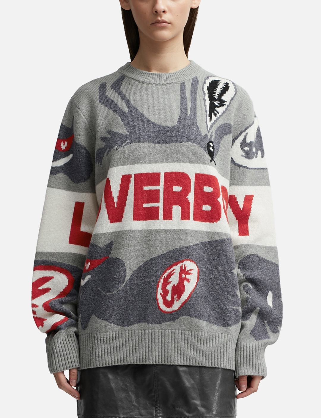 Charles Jeffrey Loverboy - Loverboy Logo Jumper | HBX - Globally ...