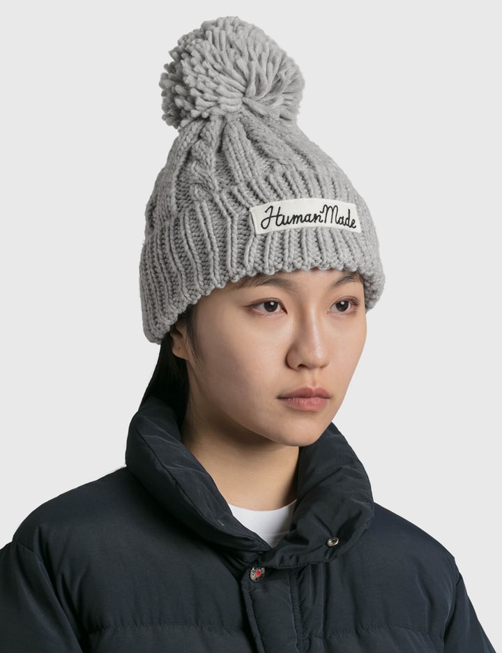 Human Made - Cable Pop Beanie | HBX - Globally Curated Fashion and ...