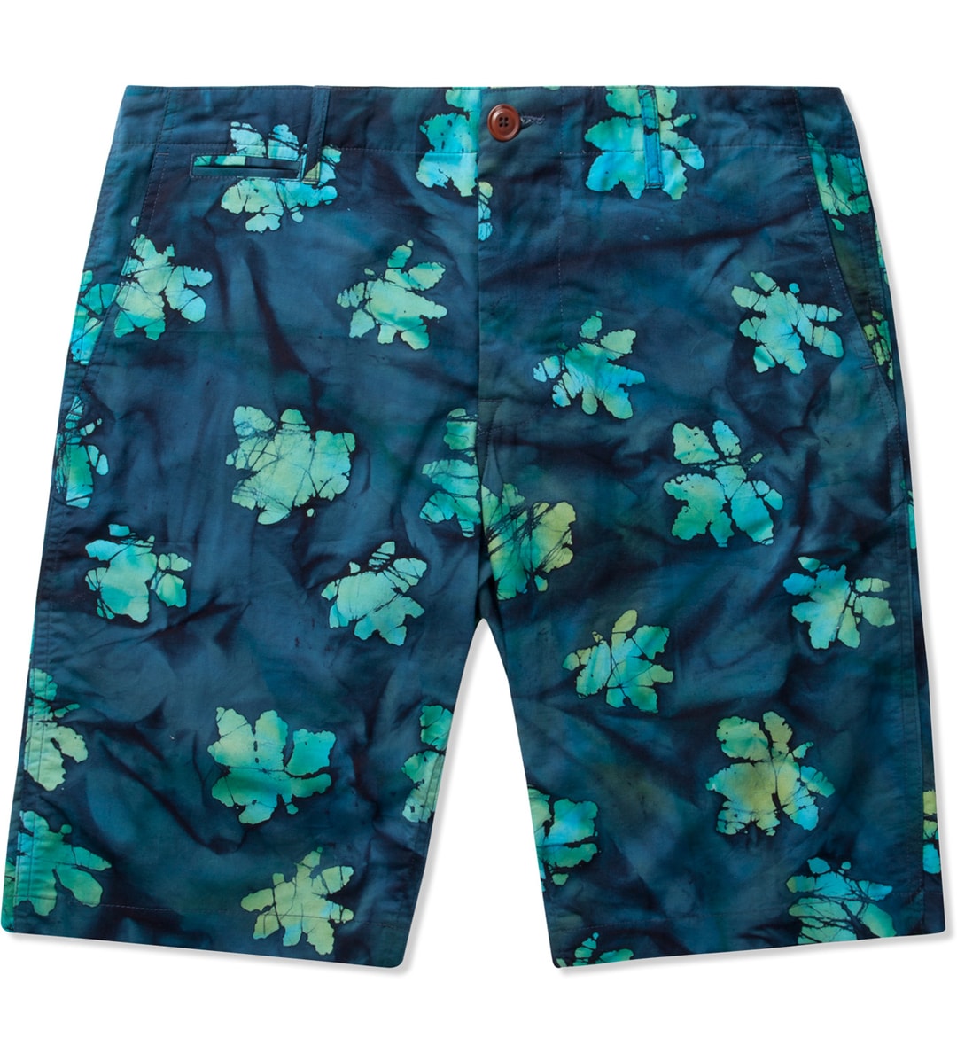Mark McNairy - Blue Batik Batik Chino Shorts | HBX - Globally Curated ...