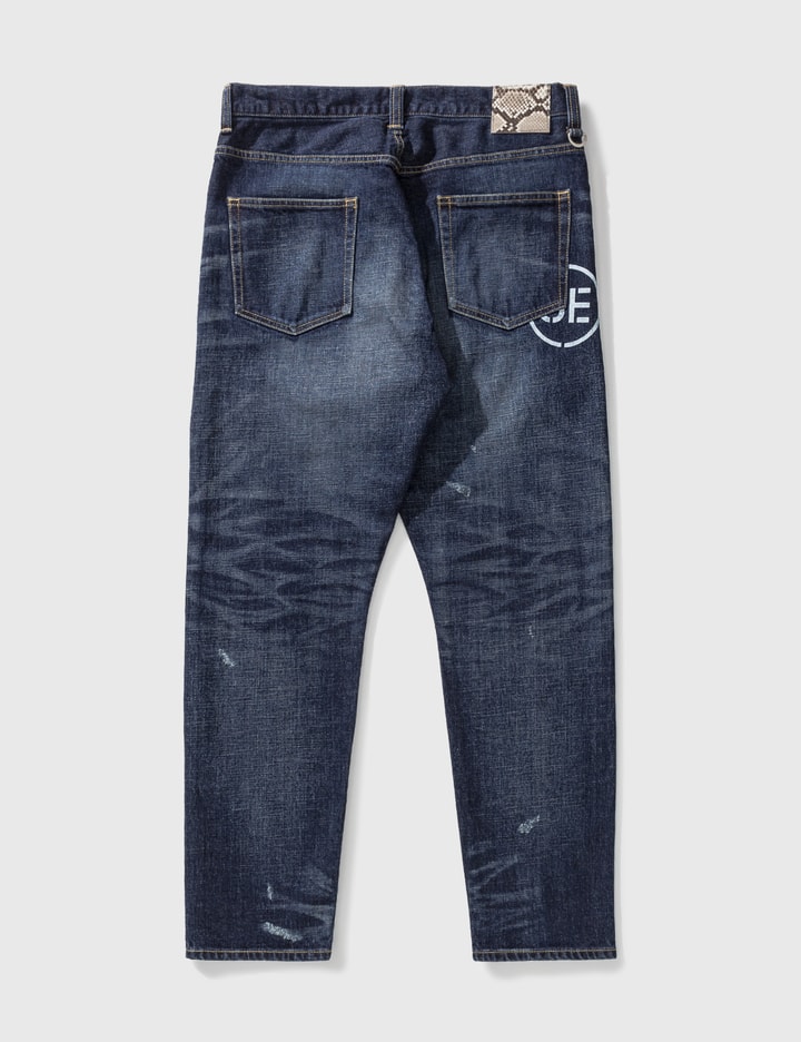 uniform experiment - DAMAGED DENIM PANTS | HBX - Globally Curated ...