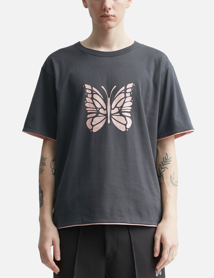 Needles - Reversible T-shirt | HBX - Globally Curated Fashion and ...