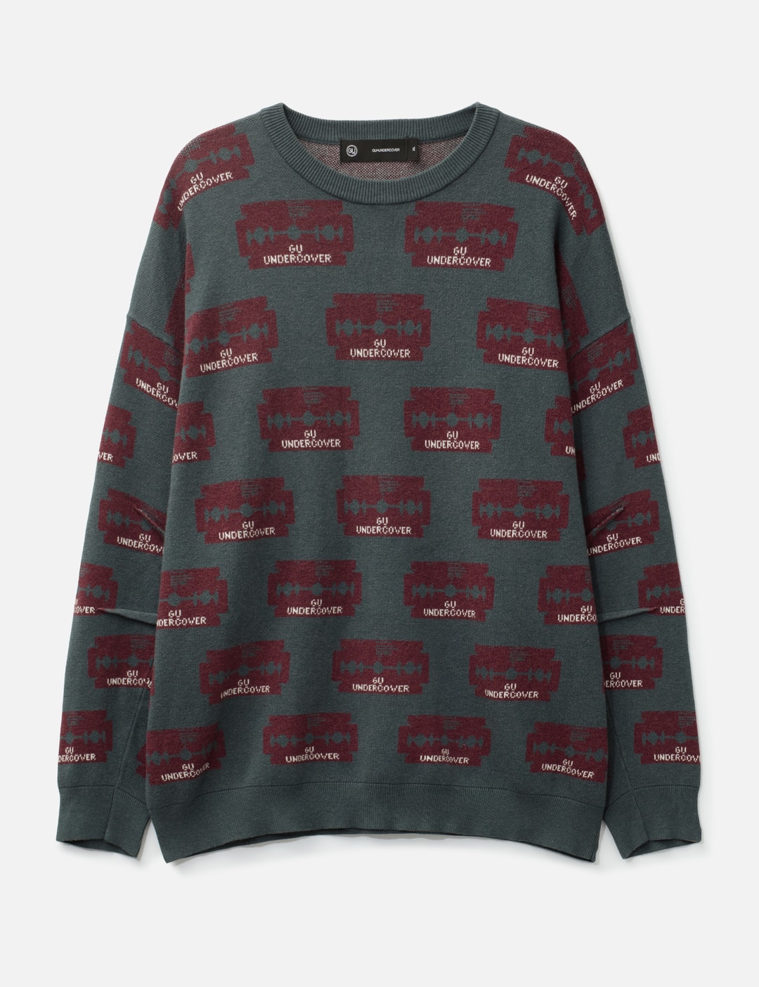 Undercover GU Razor Blade Sweater - Multicolor, excellent condition and ...