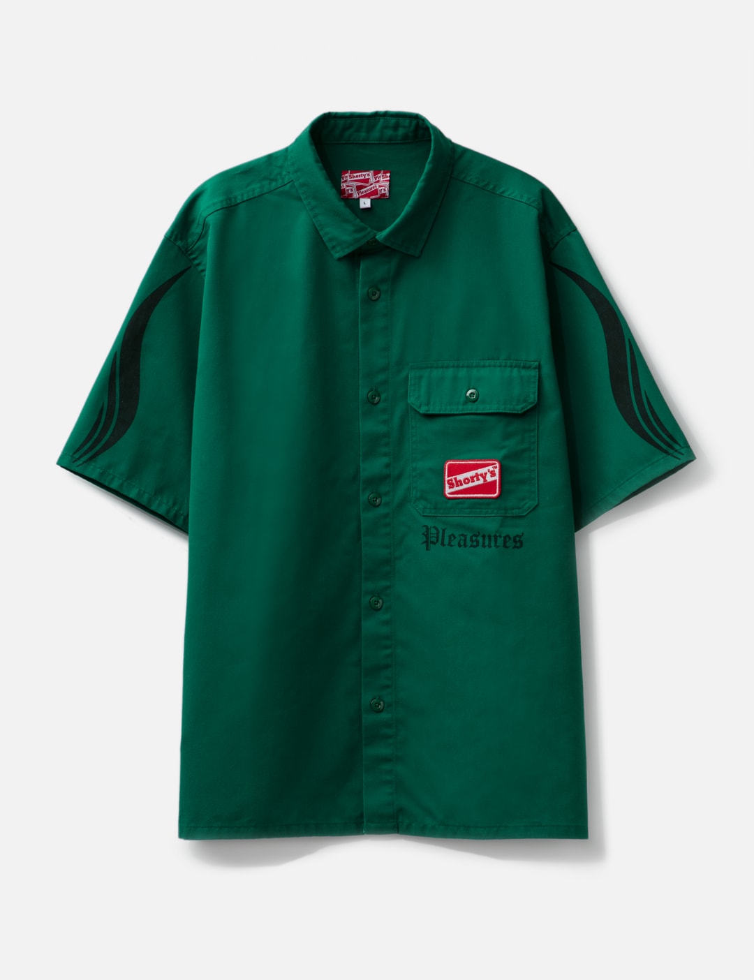 Pleasures - GUTIERREZ WORK SHIRT | HBX - HYPEBEAST 為您搜羅全球潮流時尚品牌