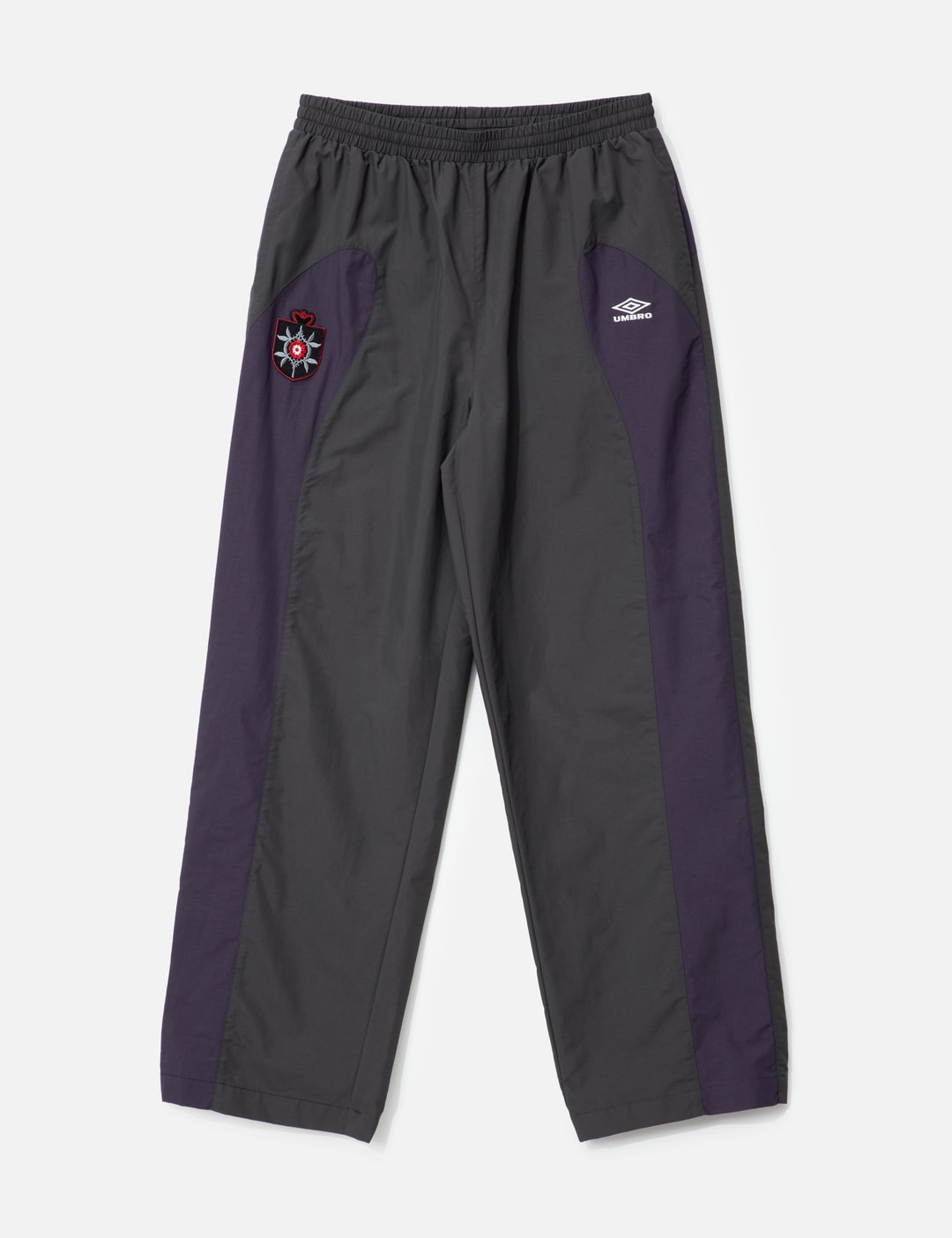 Umbro Umbro x Slam Jam Rose Crest Track Pants - Relaxed nylon track ...
