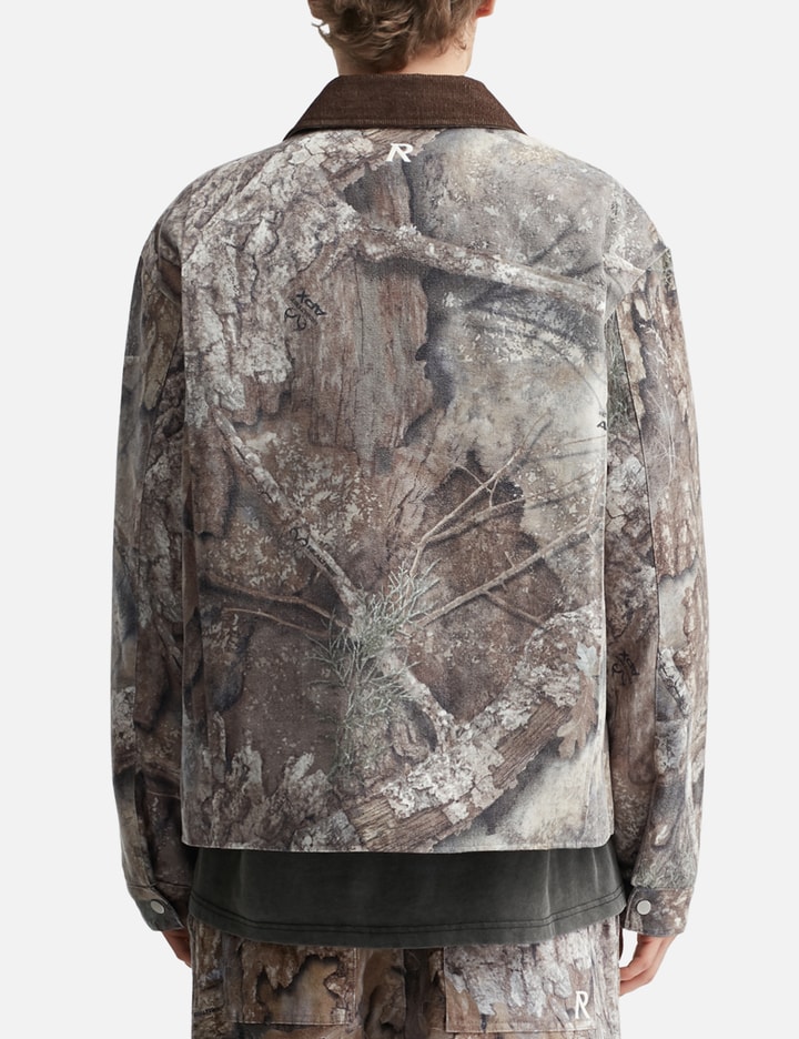 Represent Realtree® Camo Trucker Jacket - Quilted, corduroy-collar camo ...