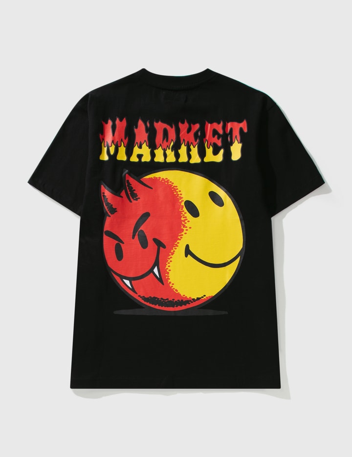 Market - SMILEY® Good VS Evil T-shirt | HBX - Globally Curated Fashion ...