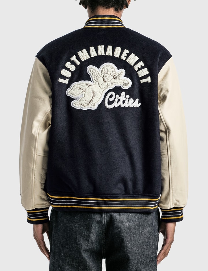 LMC - Angel Wool Varsity Jacket | HBX - Globally Curated Fashion and ...