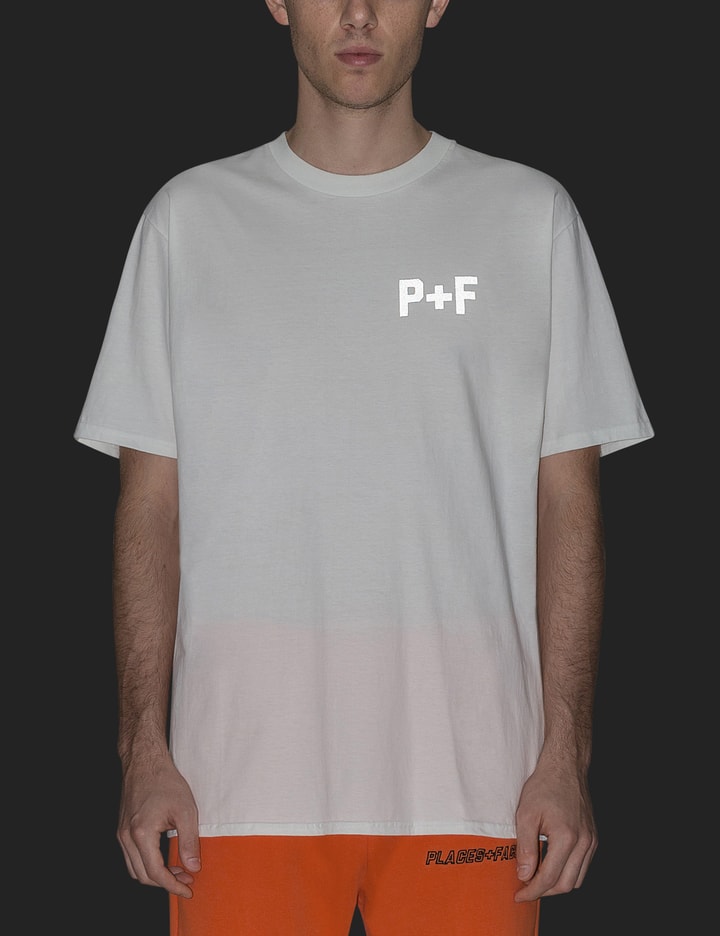 Places + Faces - P+F Logo Reflective T-Shirt | HBX - Globally Curated ...