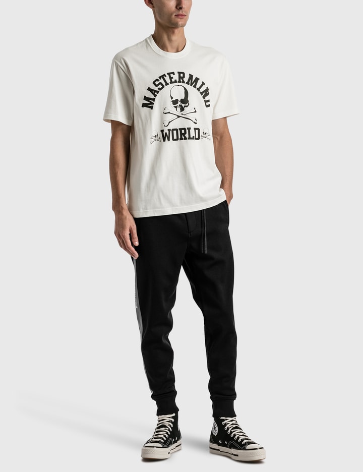 Mastermind World - COLLEGE LOGO T-SHIRT | HBX - Globally Curated ...