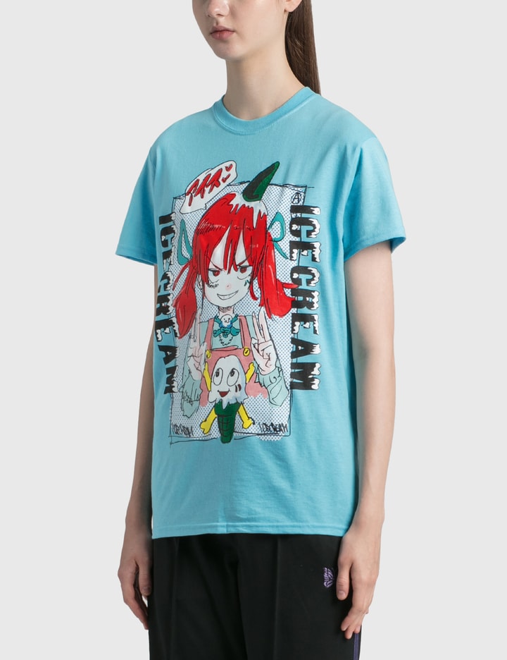 Icecream - Icecream X Jun Inagawa Girl T-shirt | HBX - Globally Curated ...