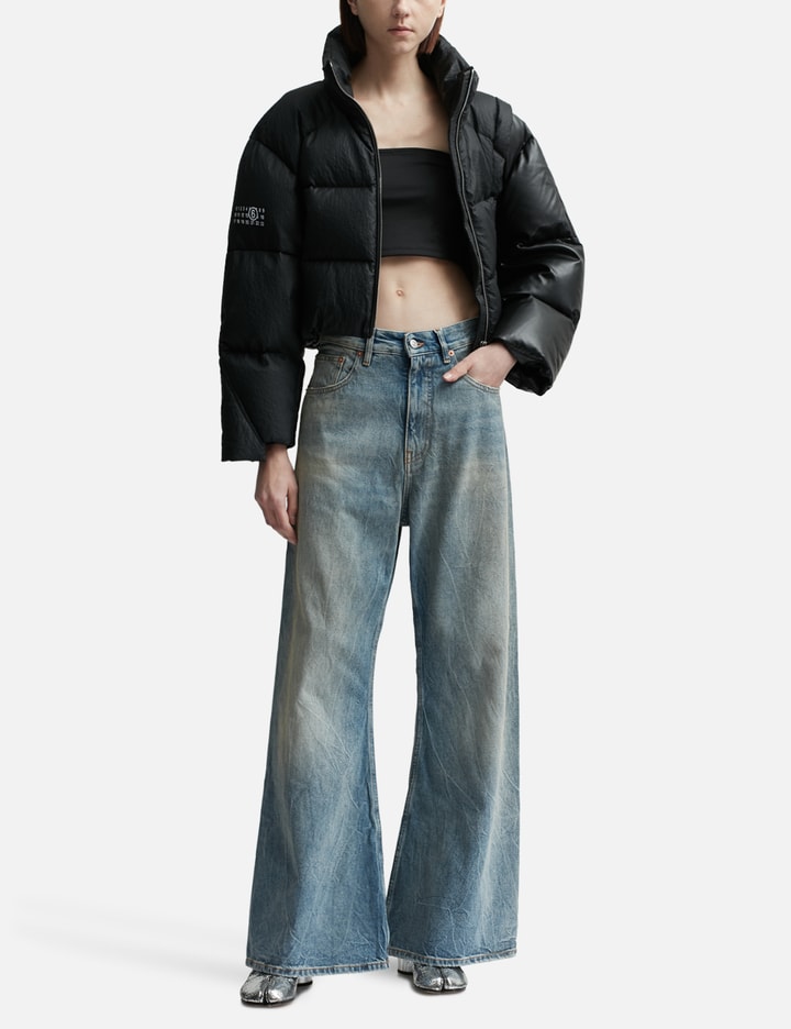 MM6 Maison Margiela - MM6 x Chen Peng Cropped Puffer Jacket | HBX