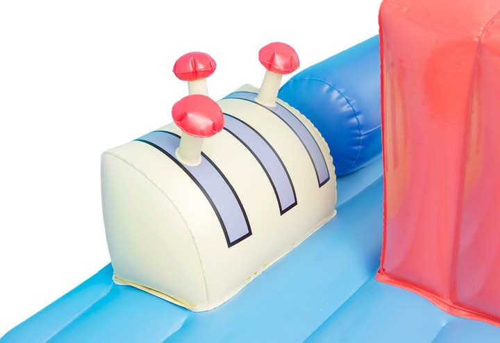 Ding Dong Takuhaibin X Doraemon - Blue Time Machine Inflatable Floats ...