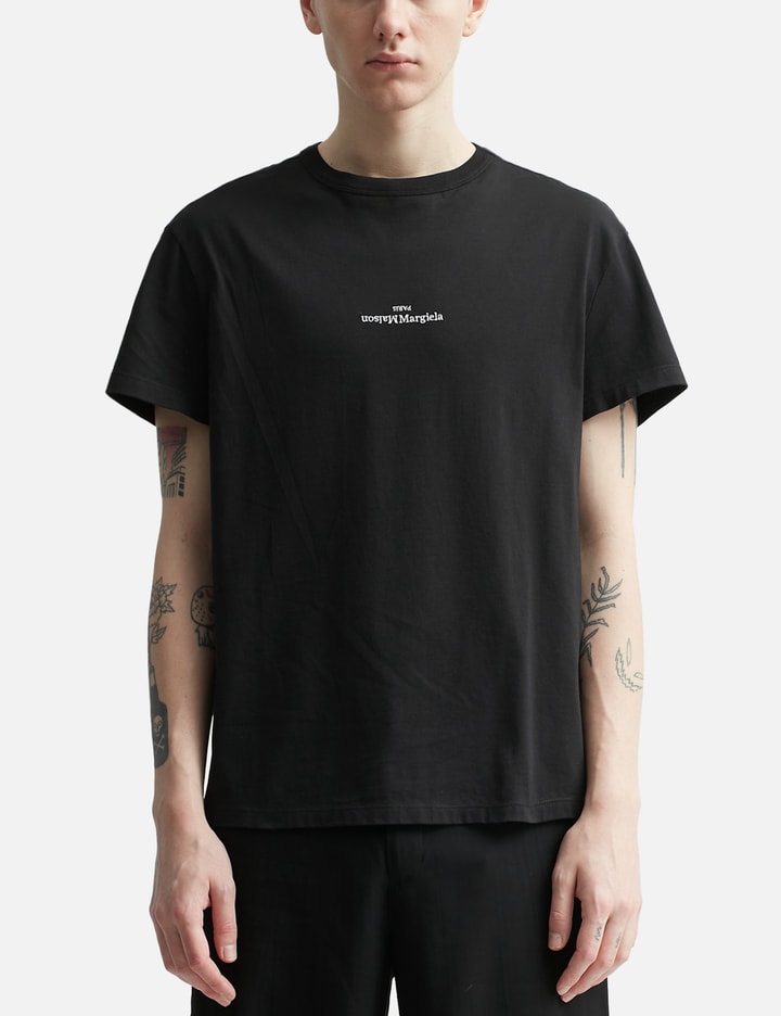 Maison Margiela - Distorted Logo T-shirt-1-black | HBX - HYPEBEAST 為您搜羅 ...