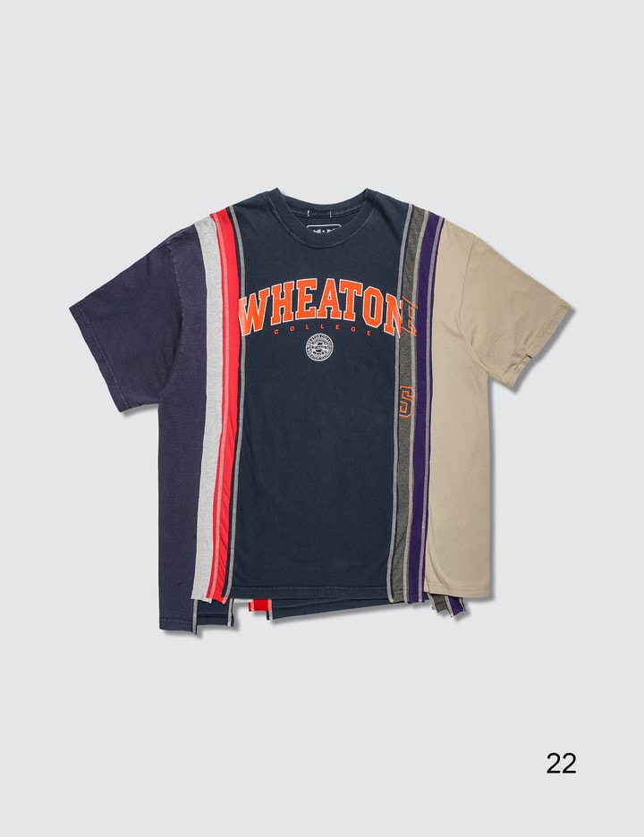 Needles - 7 Cuts College T-Shirt | HBX - Globally Curated Fashion and ...