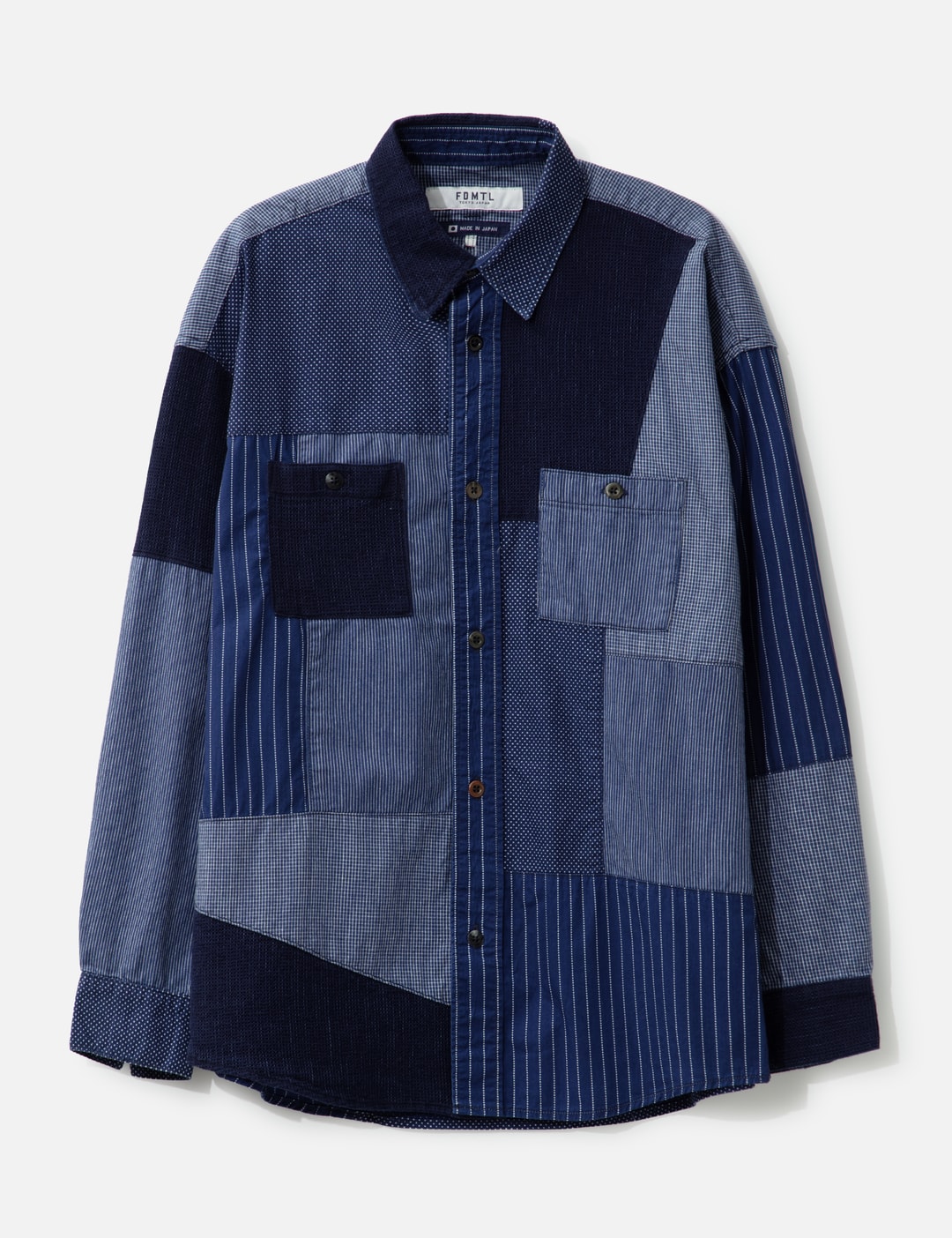 FDMTL - PATCHWORK SHIRT RINSE | HBX