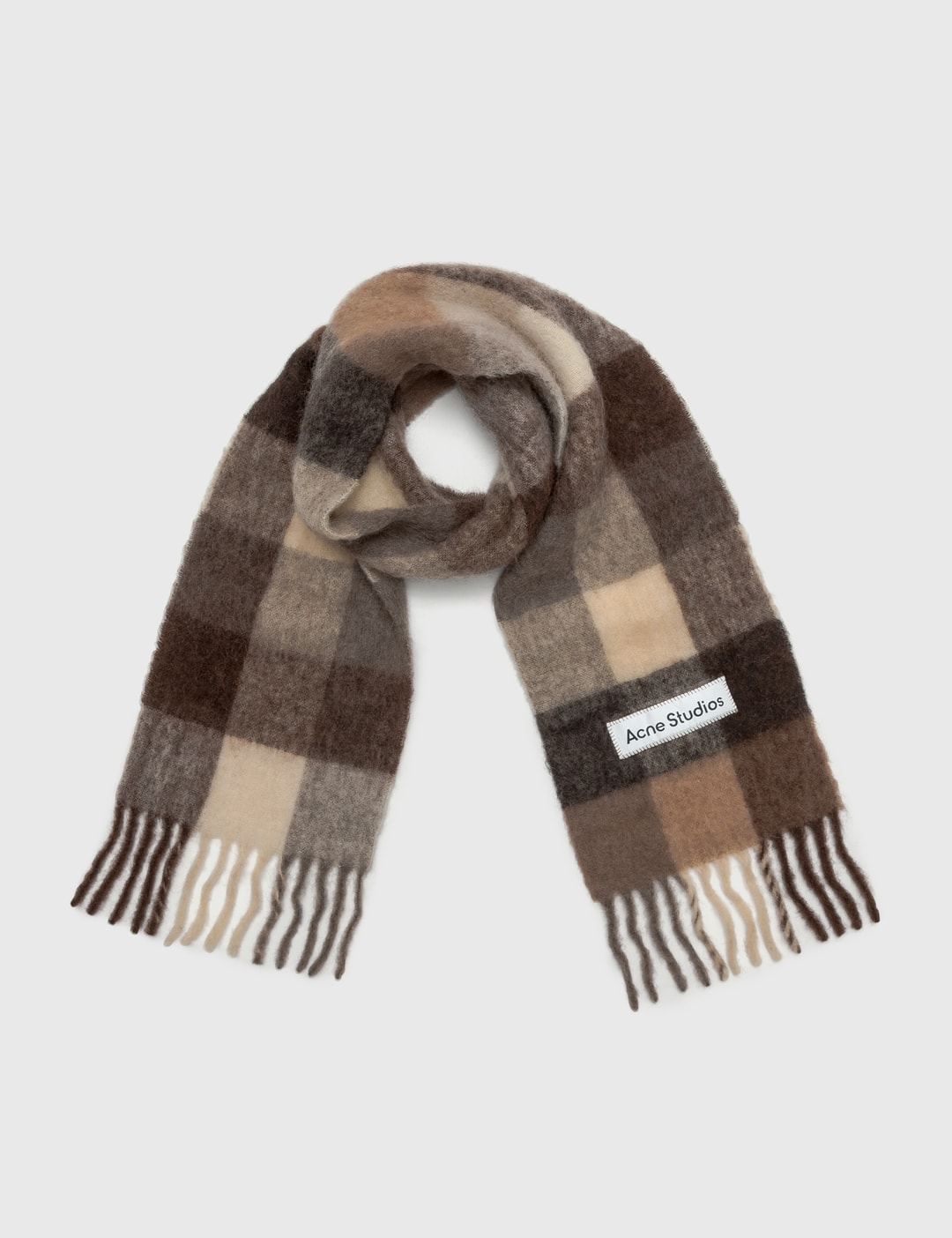 Acne Studios - Vally Check Scarf | HBX - Globally Curated Fashion and ...